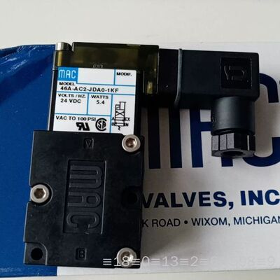 MAC电磁阀46A-AC2-JDA0-1KF，正议价
