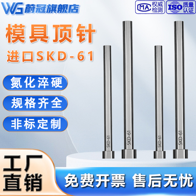进口材质SKD-61顶针氮化非标订做
