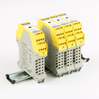 上海辰竹仪表CZSR8001-3A1B 急停按钮 安全门输入 安全继电器