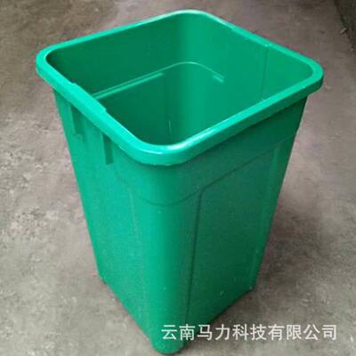 昆明垃圾桶户外大号加厚塑料100L120L240L升商用环卫分类带盖桶
