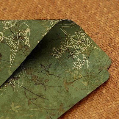 叶屿 云纱双面茶席春祥干泡席桌旗中国风茶桌垫壶垫茶道配件