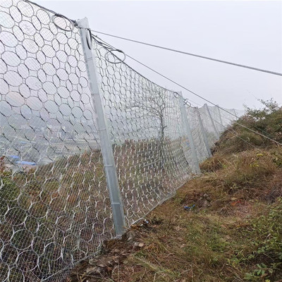 泥石流防护网成都RXI-050型被动防护网 RXI-075型被动防护网
