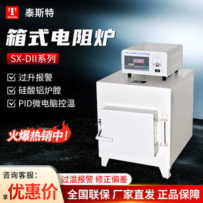 天津泰斯特 SX-DII系列 灰化实验箱马弗炉实验室高温箱式电阻炉