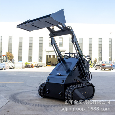 站立式滑移装载机380型滑移装载机出口美加EPA小型履带滑移装载机