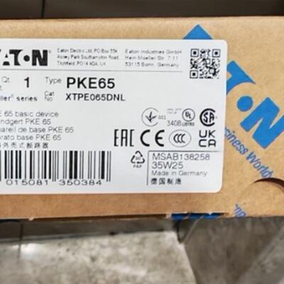 伊顿穆勒PKE65电动机保护断路器UL认证CSA认证齐全