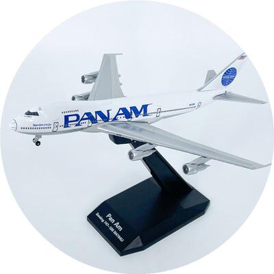 1:400泛美航空波音747-100客机N4704U飞机模型合金仿真摆件RM