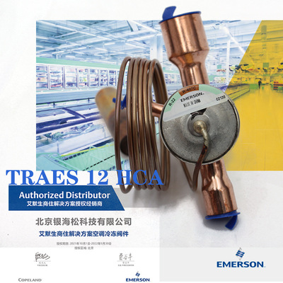 艾默生热力膨胀阀TRAES 12 HCA|艾默生TRAES系列12冷吨热力膨胀阀