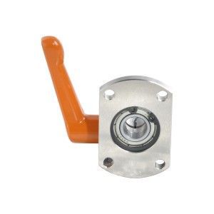 30度梯形丝杠防转动固定件 双切边 带轴承型LKP51/52-10/12/15/20