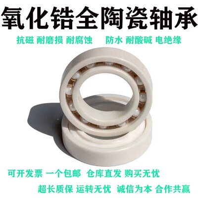 6300 6301 6302 6303 6304 6305 6306 6307CE.PT氧化锆全陶瓷轴承