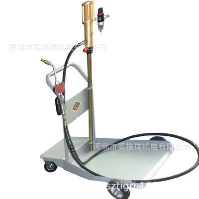 泰格瑞移动式气动机油泵37150 气动稀油加注机 计量液压油注油机
