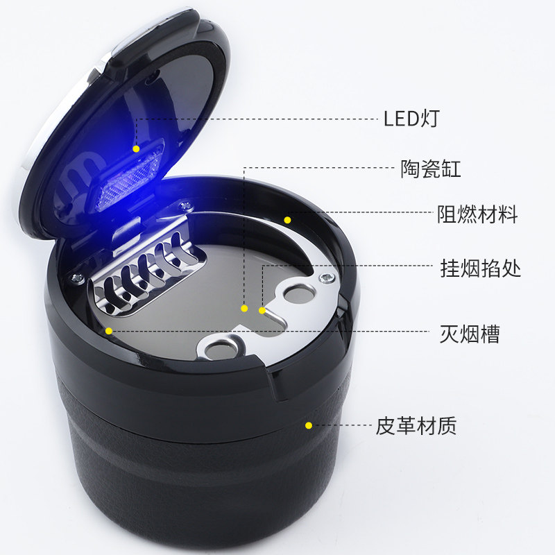 宝马3系5系7系X1X2X3X4X5汽车车载烟灰缸原厂专用多功能车内用品