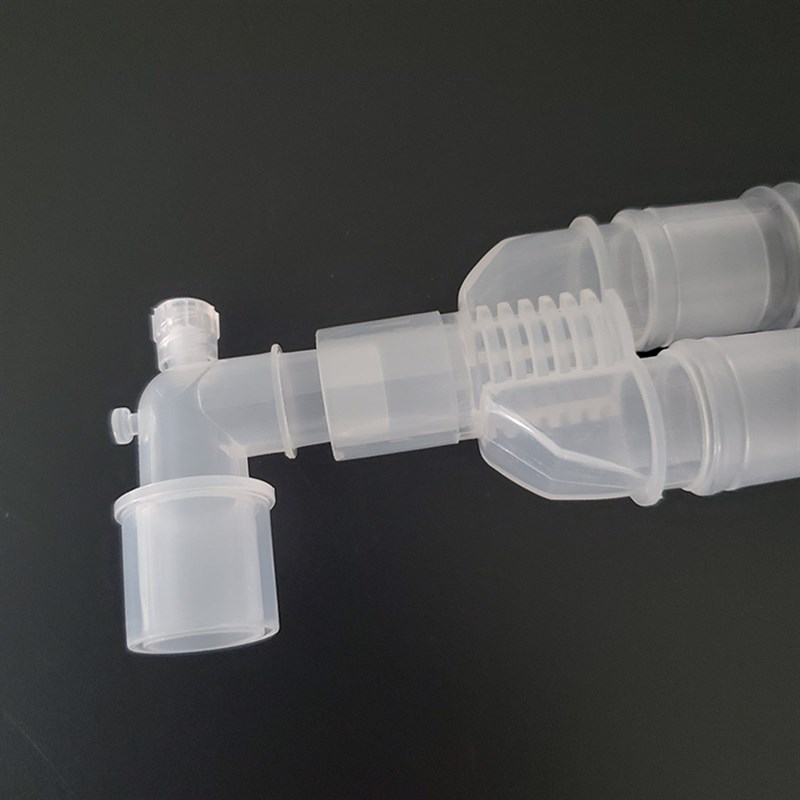 宠物动物专用麻醉机管路猫狗Y型呼吸回路波纹管循环回路通用配件