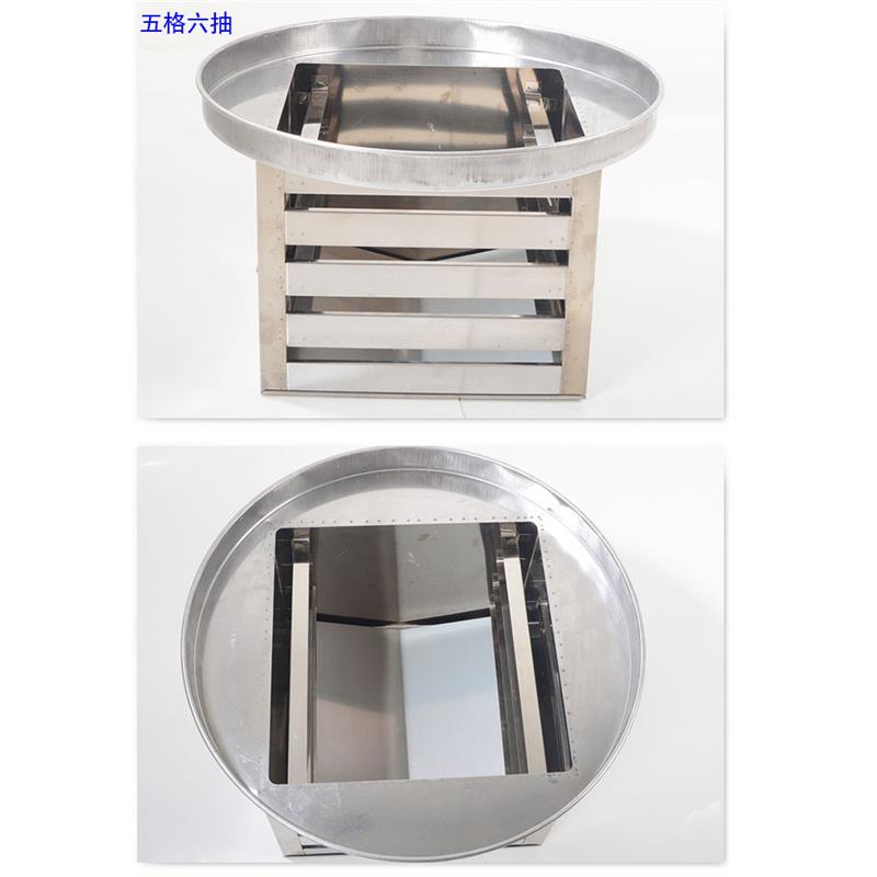 商用抽屉式肠粉机5层五格六抽不锈钢肠粉撑架广东拉肠粉蒸炉蒸盘