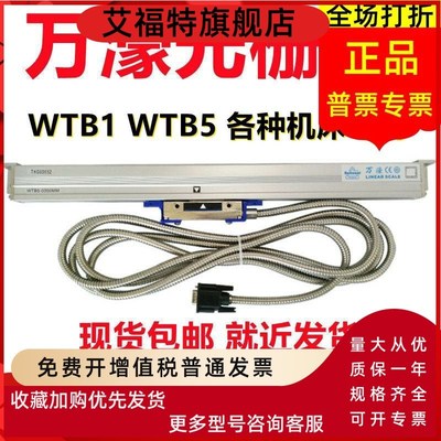 万濠豪光栅尺WTB5-0600 0900 y0800 0500 0400 mm铣床锯床电子尺A