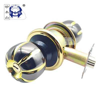 加重锌合金球锁 铜锁芯室内门锁 卧室木门锁具 配置