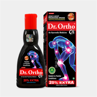 印度Dr.Ortho oil缓解背腰肩肘腰部关节*肌肉草本按摩油