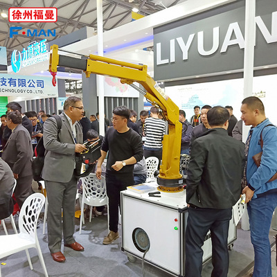 小型液压吊机 折臂随车吊  迷你型折叠式吊机 模型液压吊厂家直销