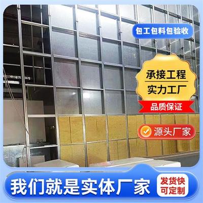 防爆板防爆墙全国安装轻钢龙骨非保温型纤维水泥复合钢板抗爆墙