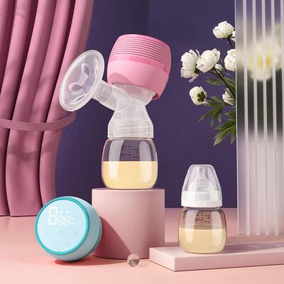 一体式电动吸奶器拔奶器按摩便携产后吸乳器内置夜灯Breastpump