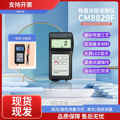 兰泰CM8829F铁基涂层探厚仪膜厚仪CM-8829SF镀锌漆膜非铁基测