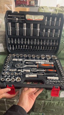 108件汽修组套工具家用综合组合工具箱