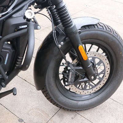 适用春风CLC250加长挡泥板摩托车450CLC前挡水板后轮泥瓦挡水改装