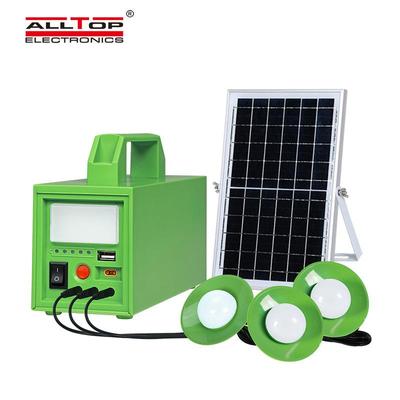 灯家用磷酸锂光源款小系统12V60W发电储电发电机组移动电源