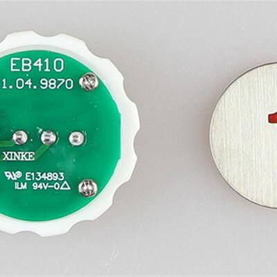 电梯配件新时达按钮EB410电梯按钮江南快速/嘉捷圆形按钮按键开关
