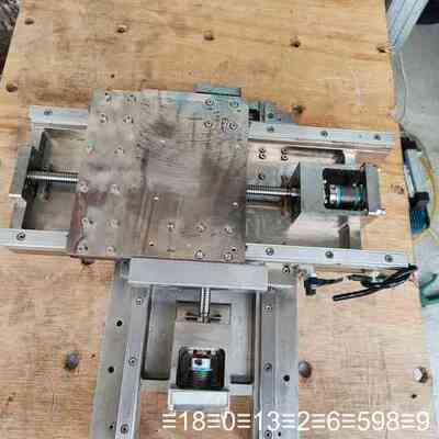 210x220mm行程电动精密十字滑台，双轴模组。模组底议价