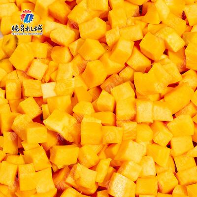 切台湾高速胡萝卜切丁机 CNT芒机果苹果丁速 切丁度快 切面光滑