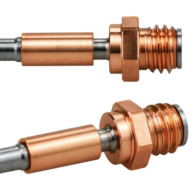 3D打印机配件Prusa MK4挤出机热端铜钛合金喉管耐高温分体防堵头