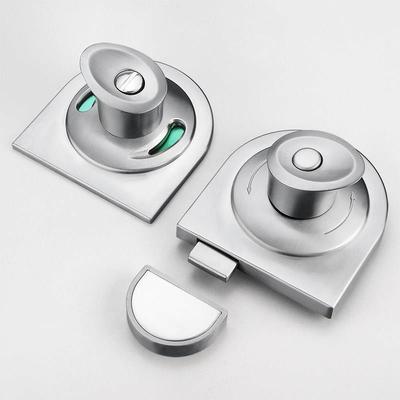 公共厕所卫生间隔断五金配件隔板门锁有人无人指示锁精密插销锁扣