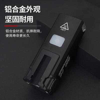 DK自行车灯德规防炫目下挂吊装夜骑山地公路车强光手电筒充电前灯