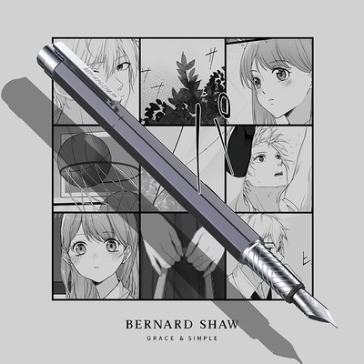 Bernard Shaw萧伯纳钢笔精灵系列墨水笔定制刻字女生精致礼物男青