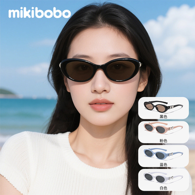 mikibobo新款猫眼蝴蝶结太阳镜