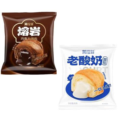 正宗熔岩巧克力味面包85g*