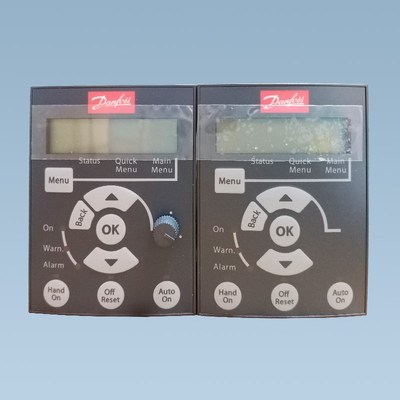 Danfoss丹弗斯变频器FC51带旋钮控制面板LCP12不带旋钮面板LCP11