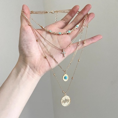 Vintage古着 Bohemian lotus项链