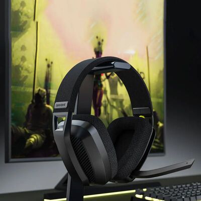 BINNUNE 2.4GHz Wireless Gaming Headset with Mic for PS5 PS4