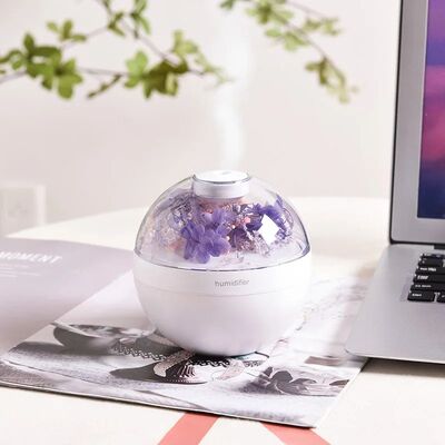 New Eternal Flower Humidifier Silent Bedroom Creative Night