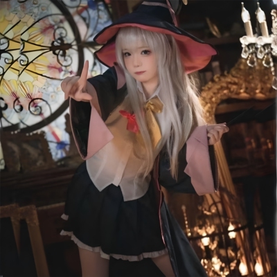 万圣节服装魔女之旅cos服伊蕾娜魔法女巫动漫套装cosplay女装校园