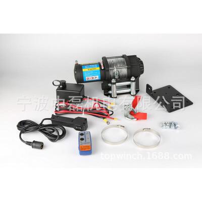 供应车用电动绞盘汽车越野车液压ZL4000LB-2大功率直流