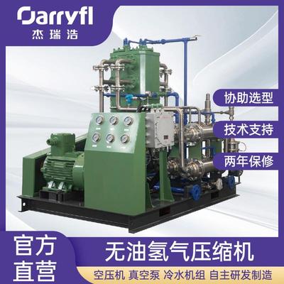 高压氢气压缩机无油活塞洁净防爆高压力专有技术经久耐用