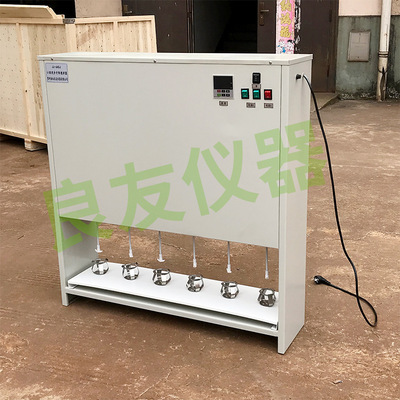 定制JJ-6ASJ六联混凝搅拌器 六联自动升降搅拌器同步异步多头搅拌