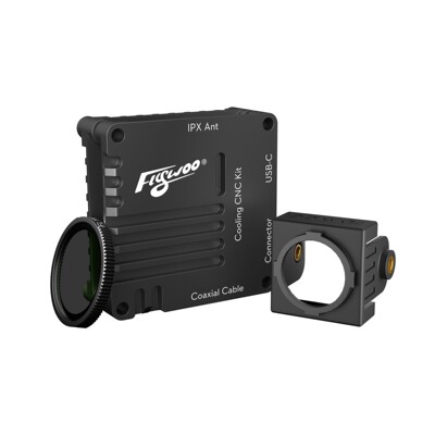 Flywoo O4 lite 图传 外壳 散热 铝合金 套件