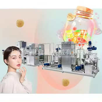 316材质果汁软糖成型机 出口专用辣椒味软糖设备 316材质保健品机
