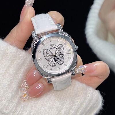 2026年新款ORCO奥蔻手表女名牌瑞士进口机芯简约气质大方镶钻蝴蝶