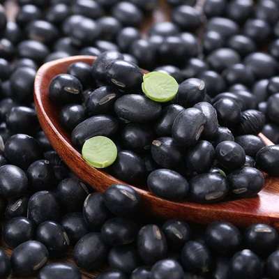 绿芯黑豆新货农家老品种绿芯黑豆乌豆发豆芽豆浆豆子非转基因