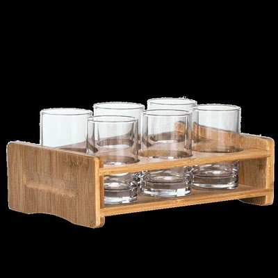 家用无铅玻璃杯啤酒杯小号精酿啤酒品酒杯3两黄酒杯酒吧KTV小号杯