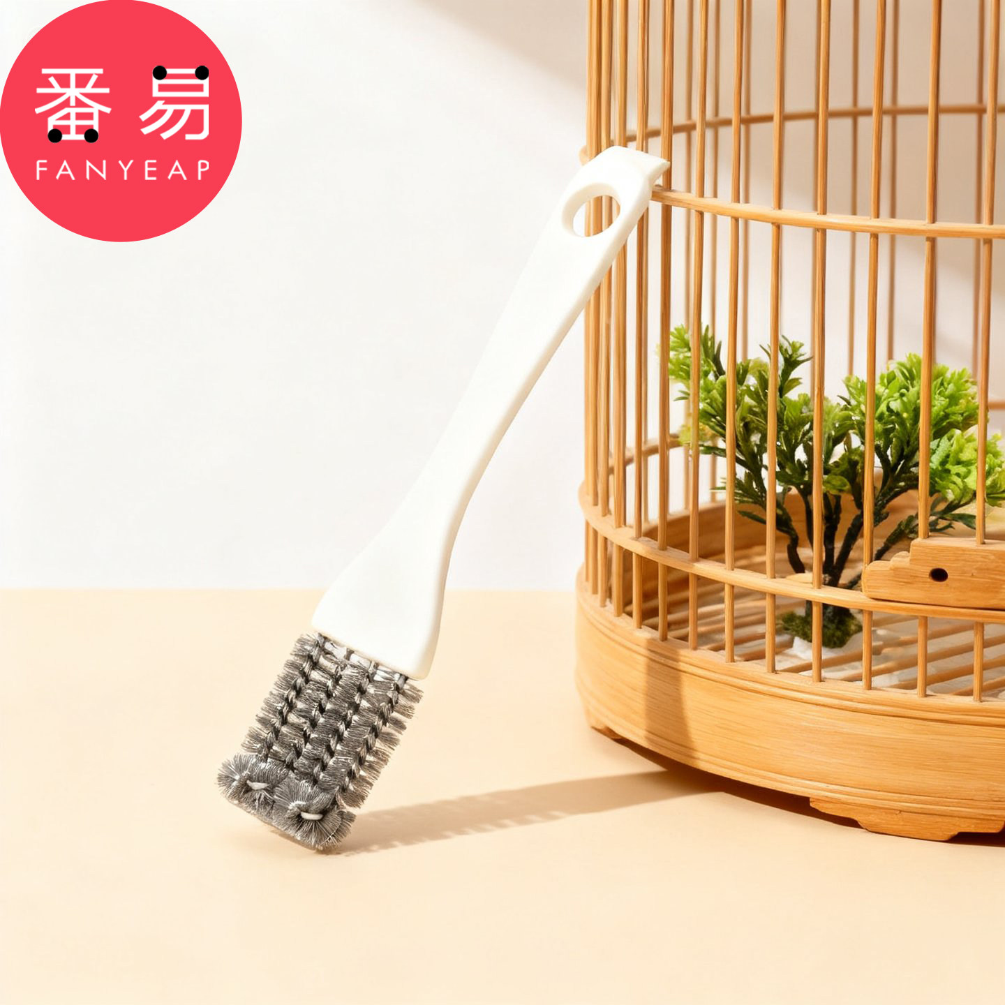 T鸟笼清洁刷A1zfn001-多功能清洁刷鸟笼清洁刷笼子清洁用具清洁刷